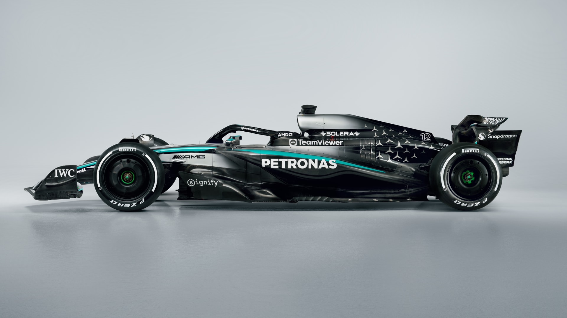 GALLERY: All the angles as Mercedes launch their W16 challenger for the 2025 season | Formula 1®